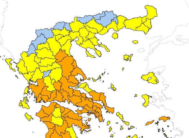 Υψηλός κίνδυνος πυρκαγιάς για όλη την Ήπειρο το Σάββατο